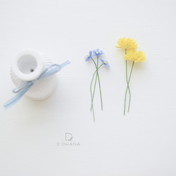 【再販16】アロマストーン*きいろシロツメと空いろ小花 ディフューザー・アロマポット D ohana 通販 15050964｜Creema(クリーマ)