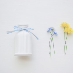 【再販16】アロマストーン*きいろシロツメと空いろ小花 ディフューザー・アロマポット D ohana 通販 15050964｜Creema(クリーマ)