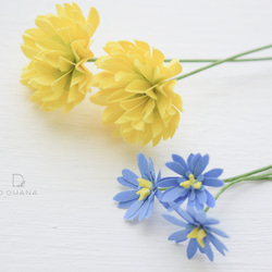 【再販16】アロマストーン*きいろシロツメと空いろ小花 ディフューザー・アロマポット D ohana 通販 15050964｜Creema(クリーマ)