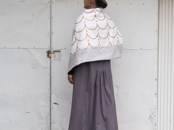 ブロックプリント/羽織りショール ストール isica 通販 15060637｜Creema(クリーマ)