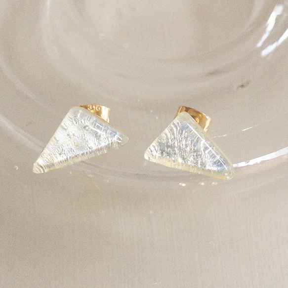 クー* ガラスピアス アレルギー対応 サージカルステンレス KP-3 ピアス（スタッド・一粒） minun aarre 通販 15076791 ...