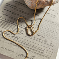 snake chain long necklace R4N015 ネックレス・ペンダント mayou 通販 15083622｜Creema(クリーマ)