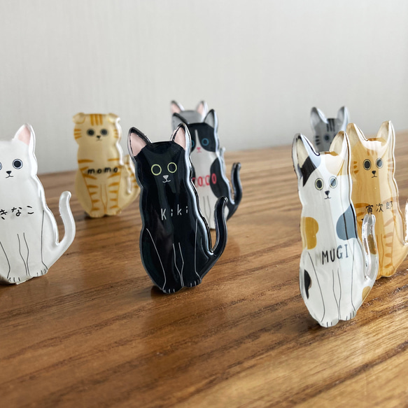 cat「うちの子」名入れブローチ/キーホルダー おもちゃ・ペット小物 Chanco.yomo-KOBE 通販 15086729｜Creema ...