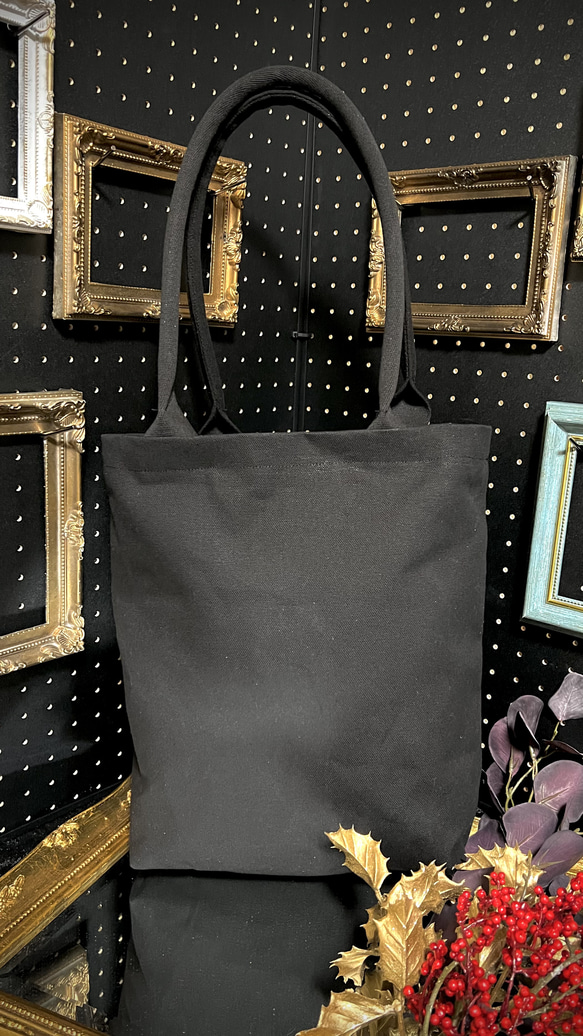 ヴィンテージトートバッグ【黒×レオパード】 トートバッグ muse. 通販 15112325｜Creema(クリーマ)