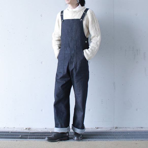 Engineer Overall エンジニアオーバーオール セルヴィッジデニム オールインワン・サロペット Mete 通販｜Creema ...