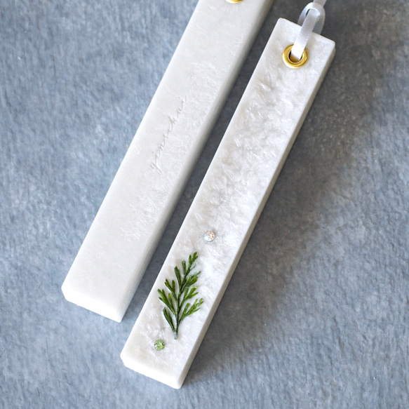 香りを飾る。ペパーミントのアロマワックスサシェ キャンドル・キャンドルホルダー 銀世界 通販 15126605｜Creema(クリーマ)