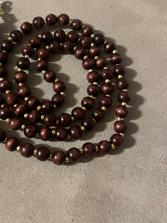 mask&glass chain "WOODY DOTS." natural 2colors その他アクセサリー ACHROMATURE 通販 ...