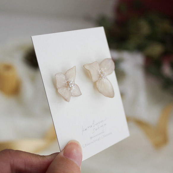 happy bag 14kgfピアス＆イヤリング｜No.180 ピアス（スタッド・一粒） saki 通販 15136898｜Creema(クリーマ)