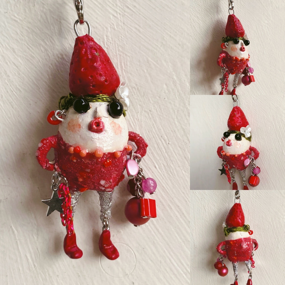 イチゴオンナノコ その他人形 alimie 通販 15138305｜Creema(クリーマ)