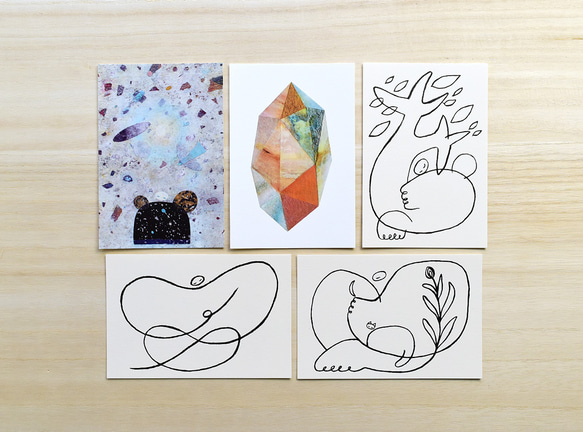 モリタモモコ 絵葉書1stセット ポストカード ヨロコビto 通販 15147883｜Creema(クリーマ)