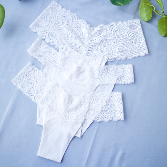 【Creema限定 “紅白”新春福袋】フンティ『Punties*』ホワイト 3枚セット（全タイプ） その他ファッション Wooloo 通販｜Creema(クリーマ) 15149245