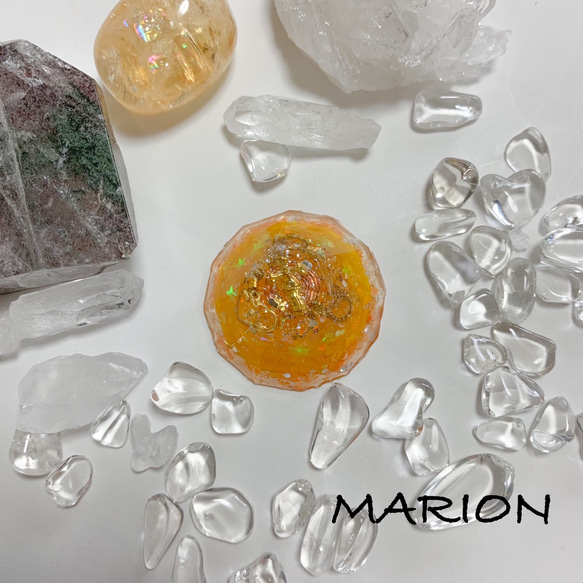 オルゴナイト＊ポーチ付き（ 画像にある天然石は付きません ） 立体・オブジェ marion 通販 15150413｜Creema(クリーマ)
