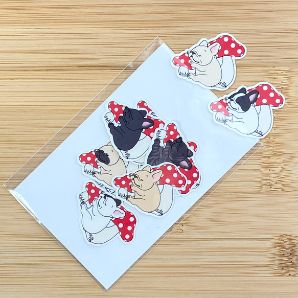 森のフレブル。FB114 シール・ステッカー 2216studio 通販 15153657｜Creema(クリーマ)