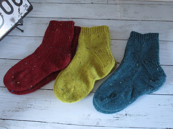 冷え取りソックス Lana Grossa Meilenweit Tweed 3色 靴下 azulinco 通販 15166270｜Creema(クリーマ)