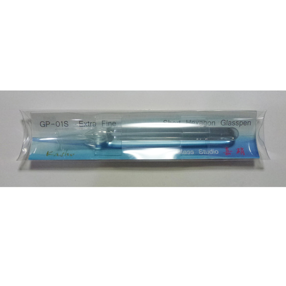 ショートヘキサゴン GP-01S 硬質ガラスペン Extra Fine (極細) ペン・筆記用具 kasho 通販 15179359｜Creema(クリーマ)