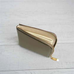 コンパクトなL字ファスナー ミニ財布 ヌメ革 トープグレー その他ミニ財布・コンパクト財布 CORUCIAN 通販 15182294 ...