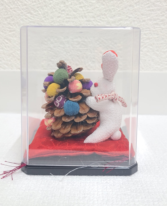 2023年干支 うさぎとまつぼっくり 飾り その他置物 matorie(まとりえ) 通販｜Creema(クリーマ) 15184051