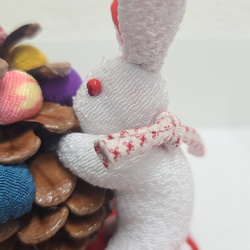 2023年干支 うさぎとまつぼっくり 飾り その他置物 matorie(まとりえ) 通販｜Creema(クリーマ)