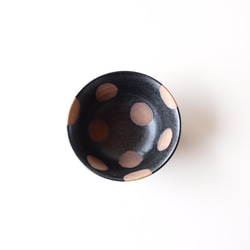 ご飯茶碗 黒 ドット 茶碗・めし碗 saasa工房 通販｜Creema(クリーマ) 15200997