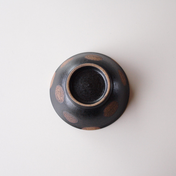 ご飯茶碗 黒 ドット 茶碗・めし碗 saasa工房 通販｜Creema(クリーマ) 15200997