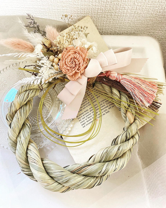 12/27まで販売 2wayしめ縄 お正月飾りリース しめ縄・しめ飾り penny 通販 15205673｜Creema(クリーマ)