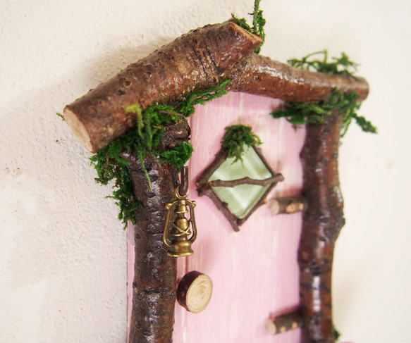 【妖精の扉】可愛い妖精が訪れるフェアリードア 壁付けタイプ ピンク-2 その他インテリア雑貨 フォージェイ・ファクトリー 通販 ...