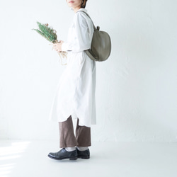 ﾓﾘﾉｶﾞｯｺｳ ころんとリュックM (上質puレザーグレー)｜koro-ryum-gy ショルダーバッグ もりのがっこう 通販 ...