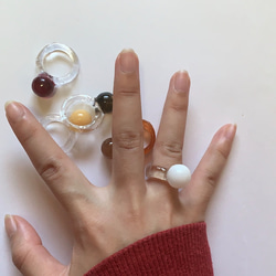 wine red(ring) 指輪・リング ondo 通販｜Creema(クリーマ) 15263550