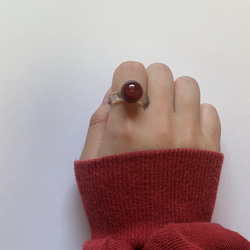 wine red(ring) 指輪・リング ondo 通販｜Creema(クリーマ) 15263550