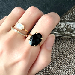 JORIE】漆黒のブラックオニキス 8月誕生石 (フリーサイズ、固定 JORIE】漆黒のブラックオニキス 8月誕生石 (フリーサイズ、固定