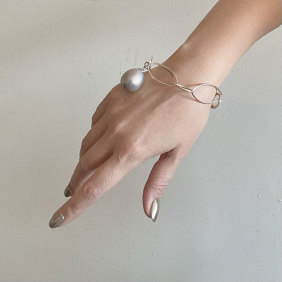 italian vintage bracelet (glass pearl) silver925 ブレスレット uniquees 通販｜Creema(クリーマ) 15279577