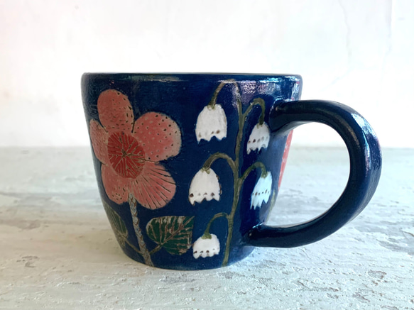 Yancai Huahua Confluence陶器コーヒーマグ_Pottery Mug マグカップ ShuYi陶 通販 15289618 ...