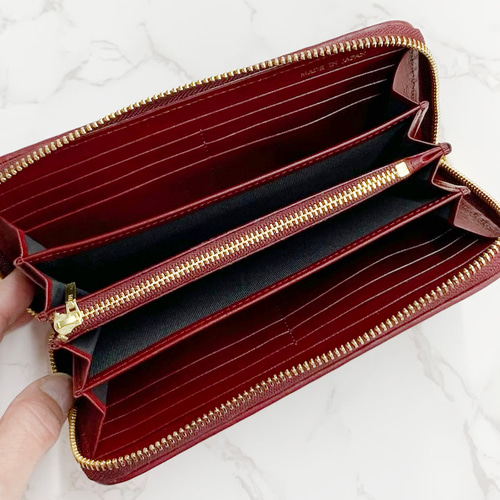 日本製 イントレ ゴートメッシュ 上質 財布 ロングウォレット 日本製 イントレ ゴートメッシュ 上質 財布 ロングウォレット