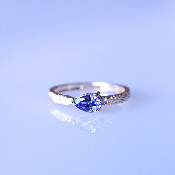 タンザナイト K10リング GRADINA(グラディナ) 指輪・リング aica 通販｜Creema(クリーマ) 15298847