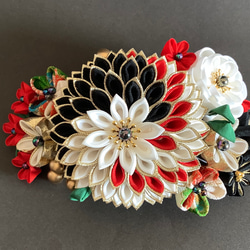 2点セット 成人式 ブライダル つまみ細工の髪飾り かんざし 百福堂momofukudou 通販 15318080｜Creema(クリーマ)