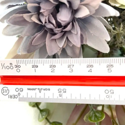 no8,盛り沢山のダリアブーケ2種類のダリア付き（白と薄い紫）ウェディング,アーティフィシャルフラワー その他素材 Angelique ...