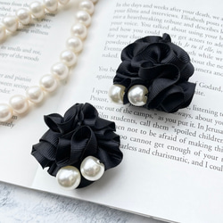 花言葉は「無垢で深い愛」カーネーション2wayコサージュ 直径5cm 黒:卒業式入学式KMC-143 829134 コサージュ keep my ...