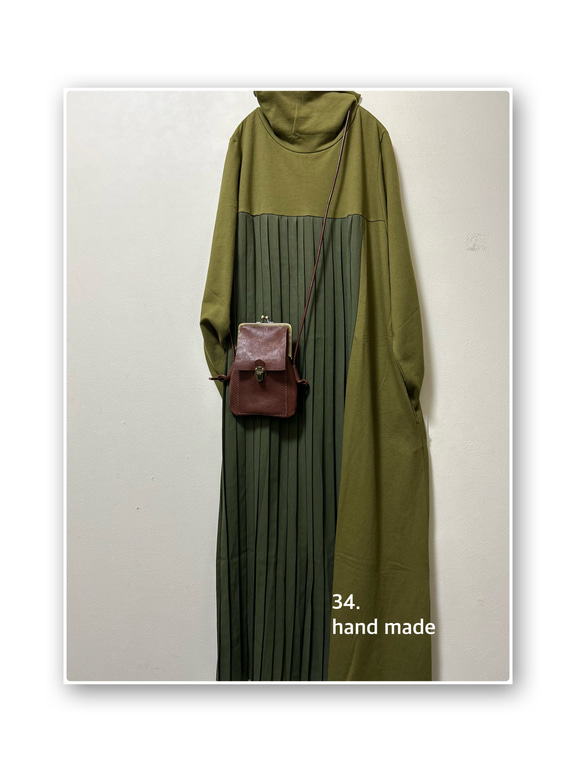 姫路レザーがま口スマホポシェット 外ポッケ付き 焦げ茶 サコッシュ ショルダーバック スマホショルダー 再販 ポシェット 34 通販 ...