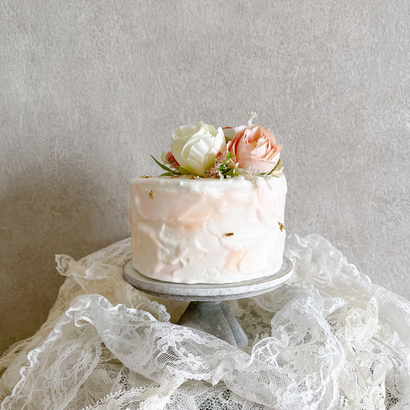 【春色】シュガークレイケーキ(ケーキトッパー付き) 雑貨・その他 シュガークレイケーキMa chérie 通販 15326848｜Creema ...