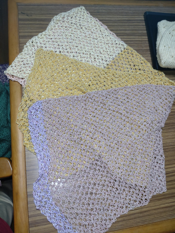 とっても軽い♪引き揃えストール♪送料無料 ストール アトリエFEOH 通販 15326870｜Creema(クリーマ)