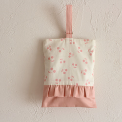 【受注製作】入園入学2025 さくらんぼ×シャーベットピンク 入園入学3点セット♪ レッスンバッグ sakusora 通販 15332174 ...
