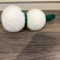 羊毛フェルト 雪だるま手のひらサイズ f00097 羊毛フェルト スマイリードロップス※プロフ必読 通販｜Creema(クリーマ) 15333747