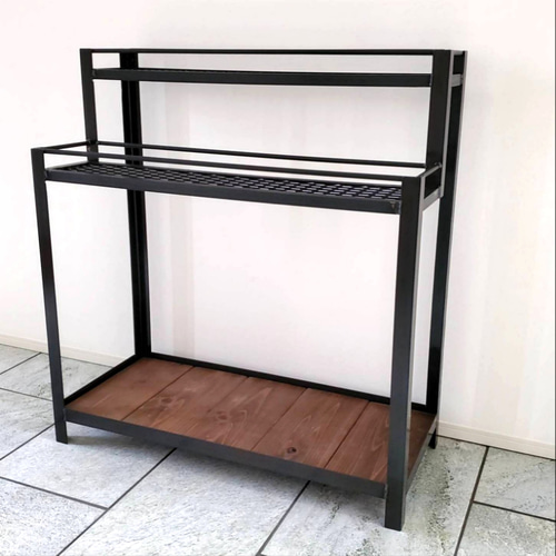 アイアン家具》植物棚 フラワースタンド シューズラック 男前 アイアン家具》植物棚 フラワースタンド シューズラック 男前