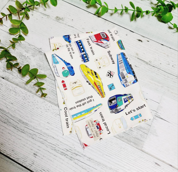 30×40 電車柄のランチョンマット、ナフキン、ランチマット【入園・入学】給食、男の子 ランチョンマット choki chiku 通販 ...