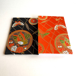 金襴織物御朱印帳 B6 大判サイズ 『蝶花』 2冊限定作品 金襴生地 桐生金襴 金襴御朱印帳 桐生織物 手帳 織物御朱印帳OKO 通販 ...