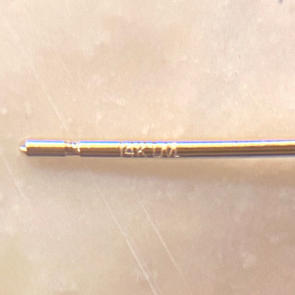 【K14 GOLD】14金 3mm 立爪 ブラックスピネル ピアス 14KP8 (8月誕生石） ピアス（スタッド・一粒） Zoé+ Jewelry 通販 15349971｜Creema(クリーマ)