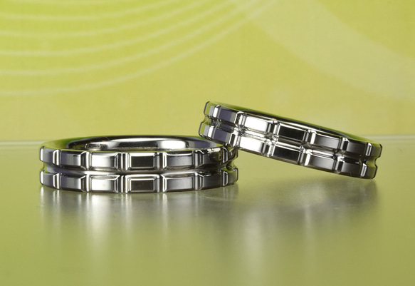 Chocoraショコラ ジルコニウム結婚指輪（動画あり）【MG-053】 指輪・リング SevenDreams 通販 15352300 ...