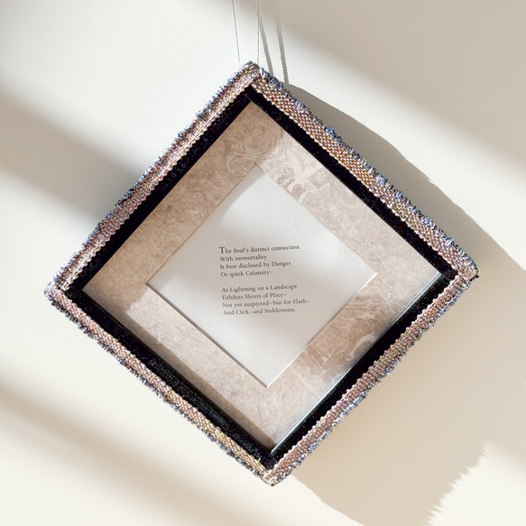 Rhombus Weaving Frame L #3 フォトフレーム・写真立て HEAK MAY 通販 15387223｜Creema(クリーマ)