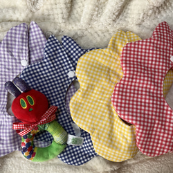 スタイ チェック ベビーギフト 花びらスタイ 360°スタイ baby bib スタイ・よだれかけ Shama 通販 15393805 ...