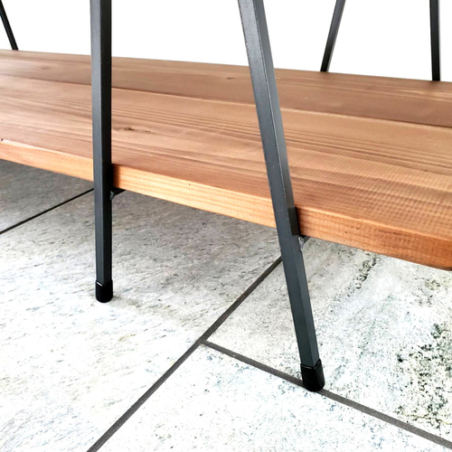 幅120×40cm アイアンラック キャンプ 軽量折りたたみ テーブル 幅120×40cm アイアンラック キャンプ 軽量折りたたみ テーブル